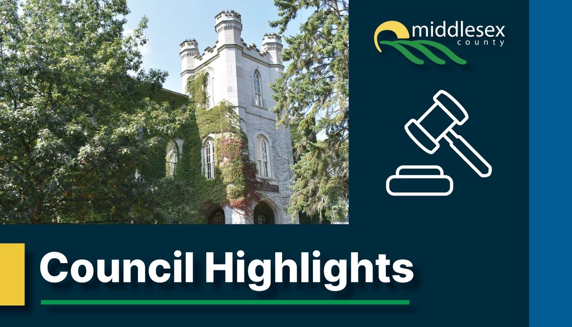 Middlesex County Council Meeting Highlights – March 28, 2023 | Middlesex County